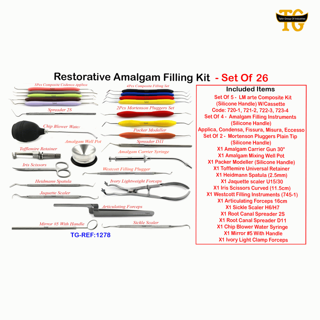 Restorative Amalgam Kit-TG-REF-01280 - Tahir Group Of Industries