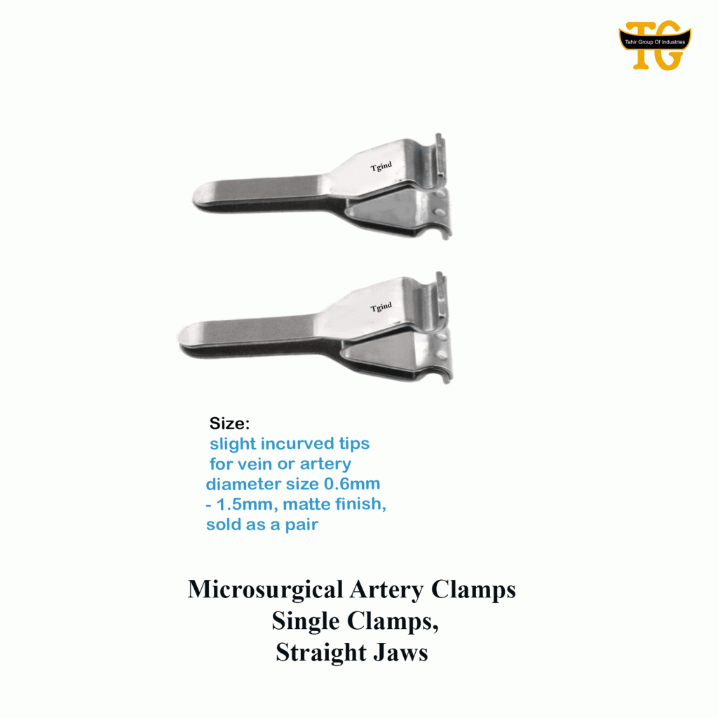 Microsugical Artery Clamp-TGIND-00955 - Tahir Group Of Industries